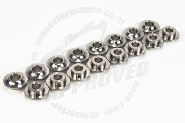 MAP Titanium Valve Spring Retainers, Set of 16 | 2003-2006 Mitsubishi ...